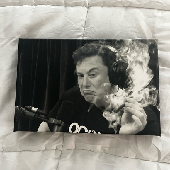 Art | Elon Musk Joe Rogan Photo | Poshmark